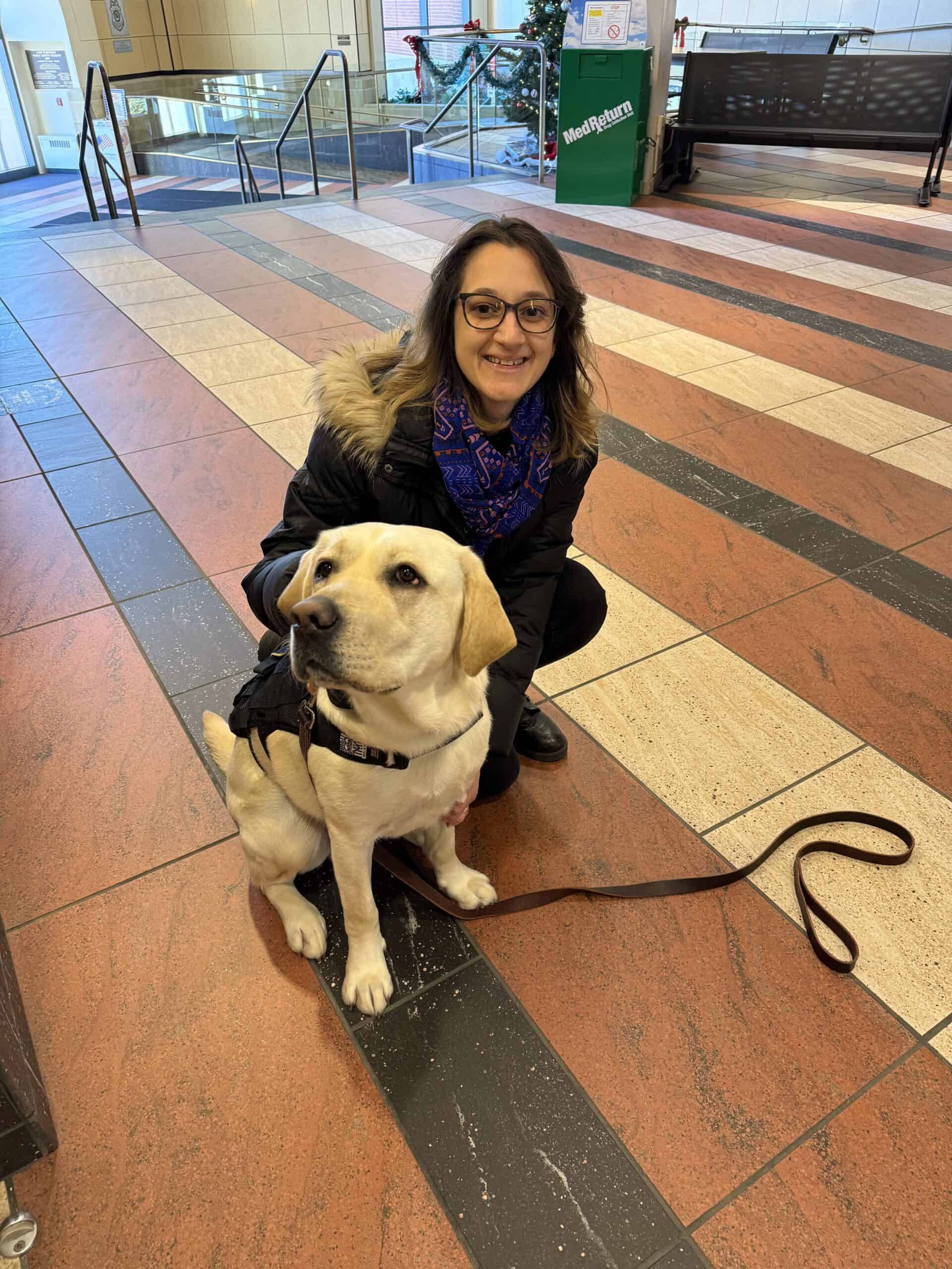 Facility Dog Beacon Brings Comfort and Connection to East Hartford ...