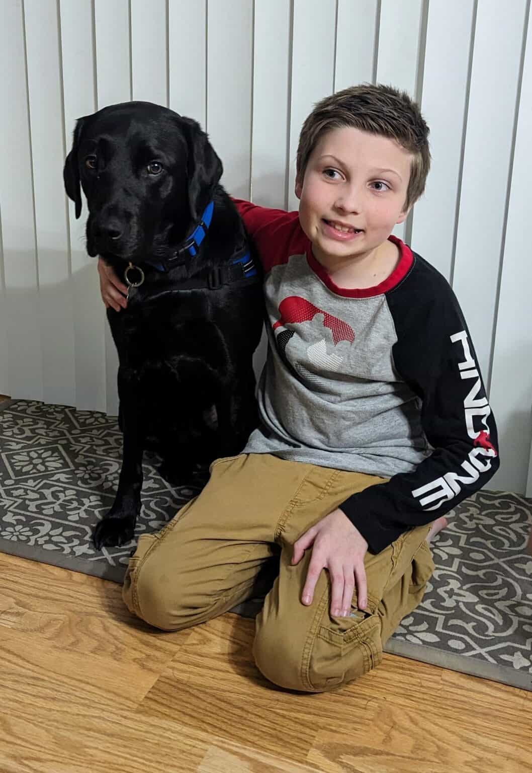 Autism Assistance Dog Frannie Brings Connection and Companionship ...
